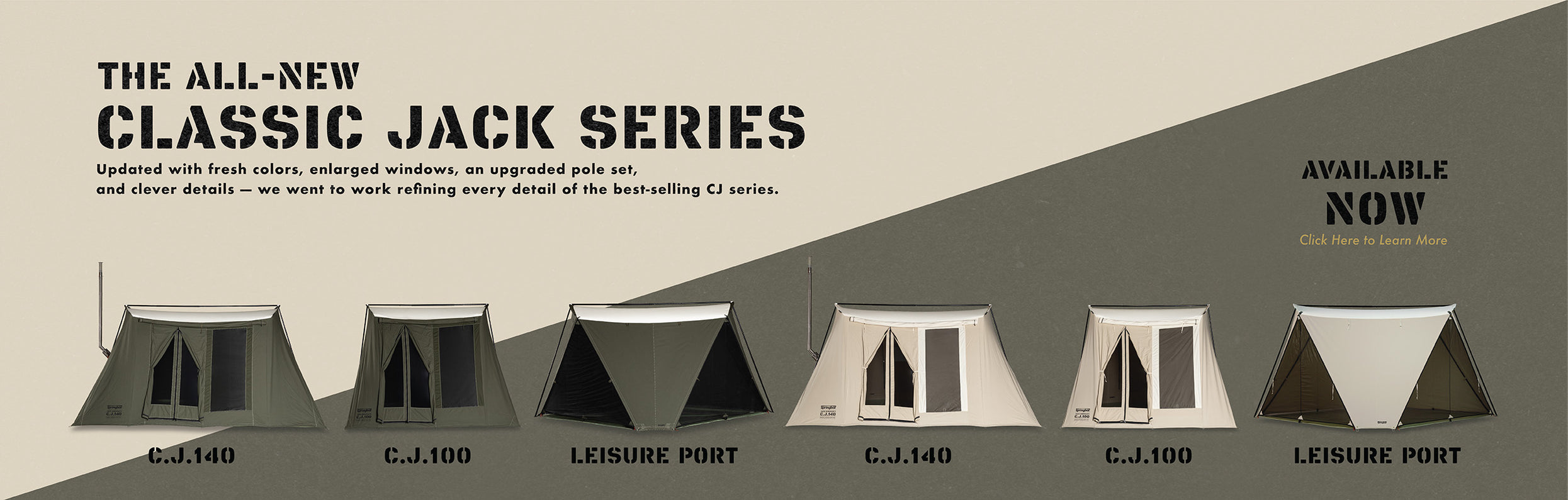Springbar® Canvas Tents