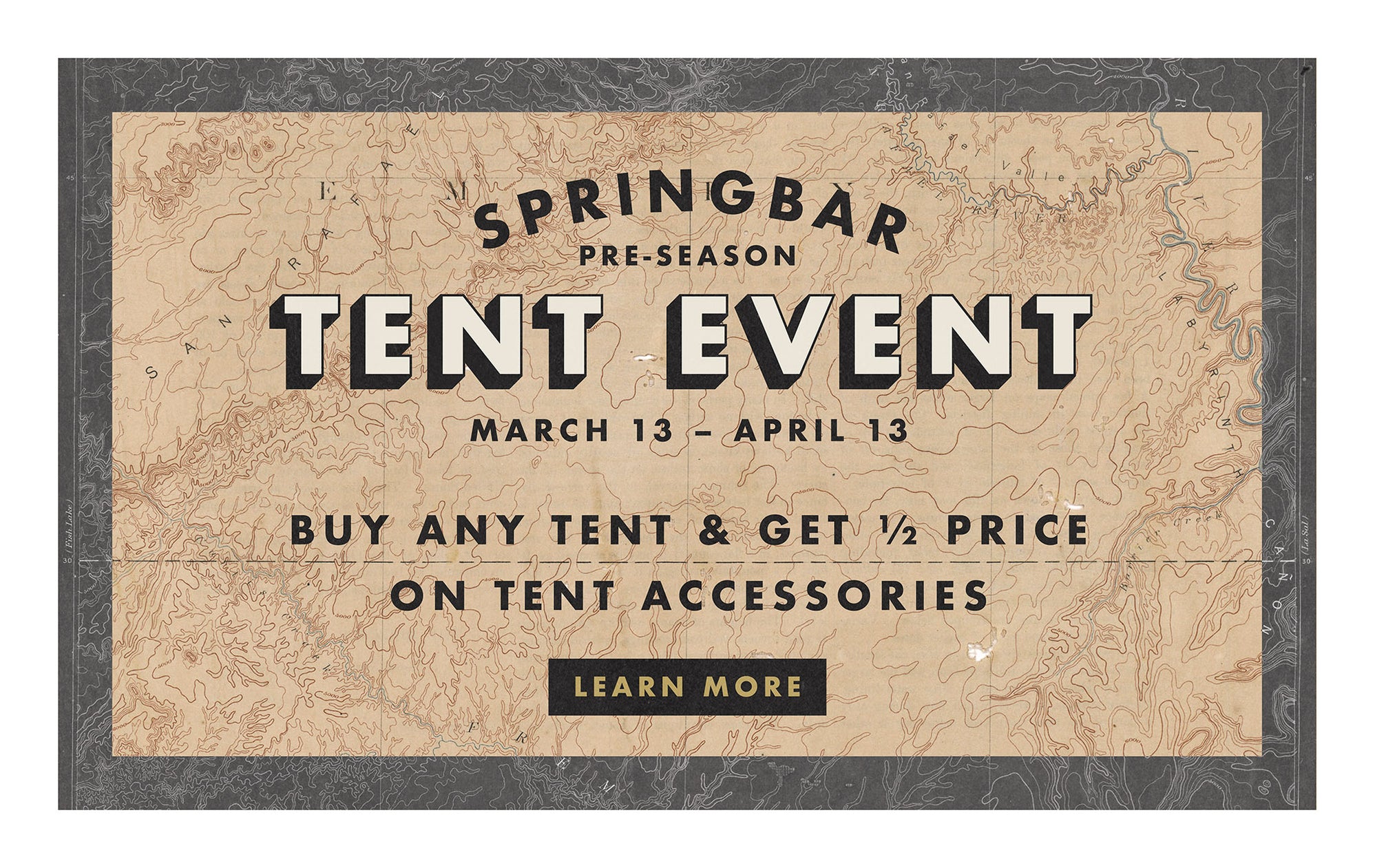 Springbar® Canvas Tents