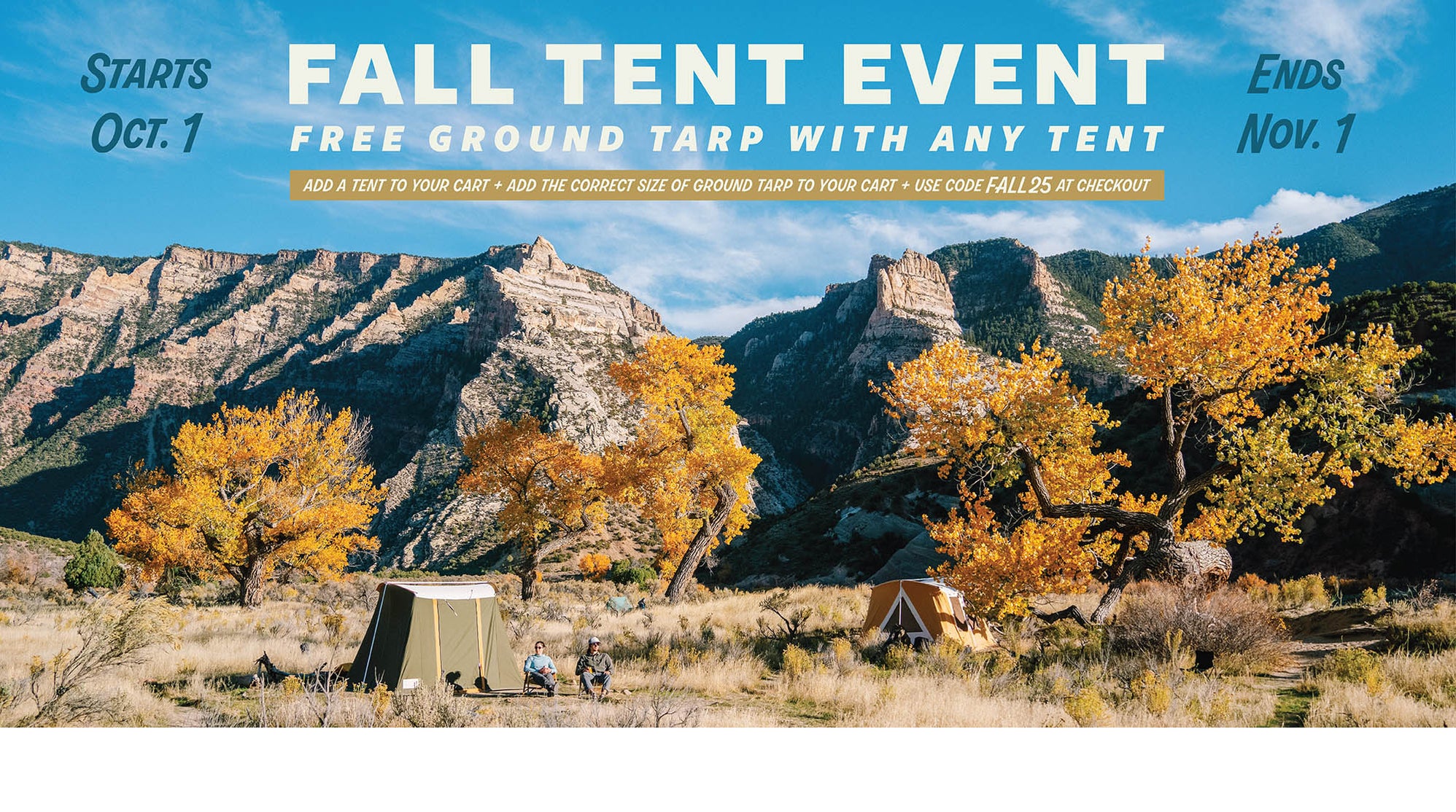 Springbar® Canvas Tents