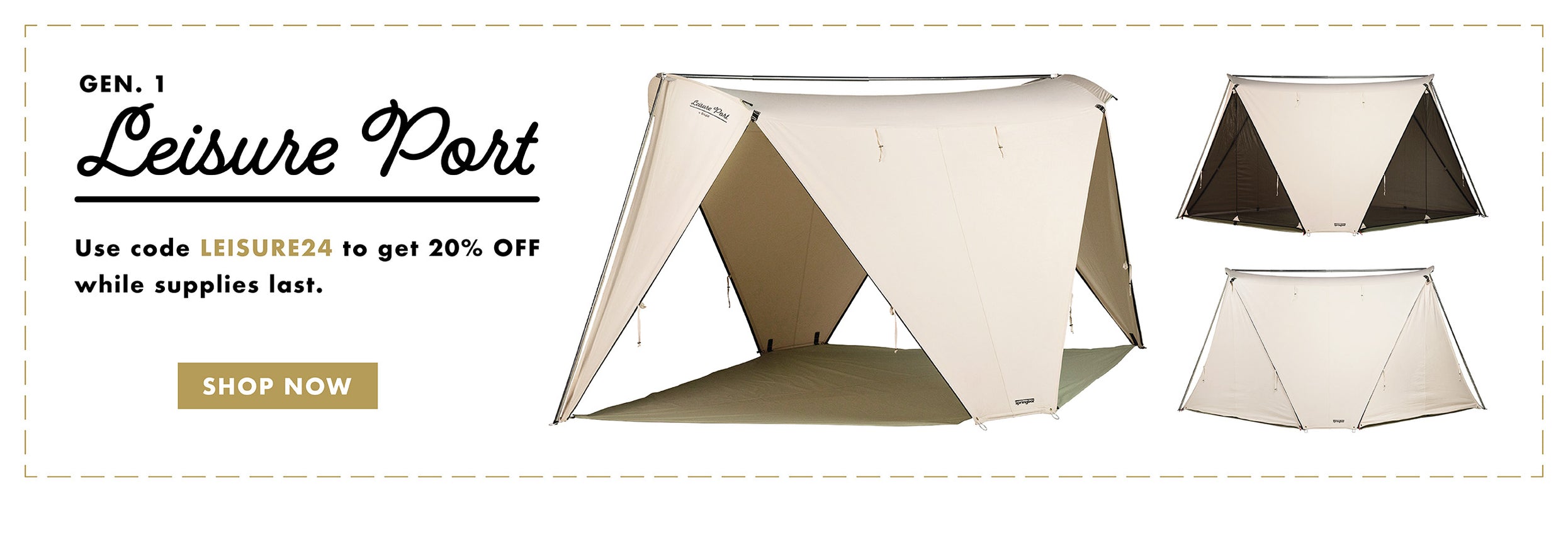 Springbar® Canvas Tents