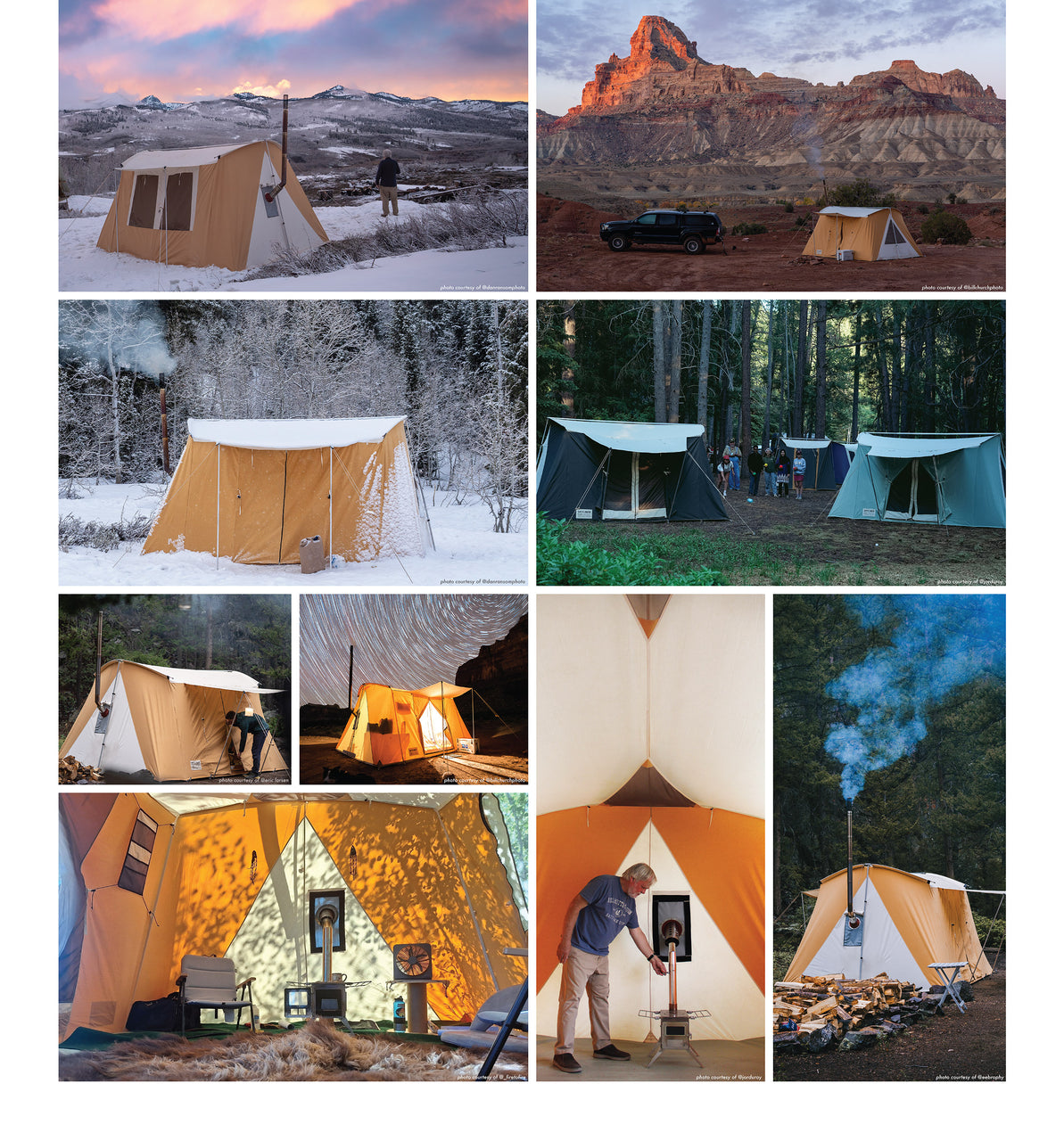 Springbar® Skyliner Canvas Hot Tent