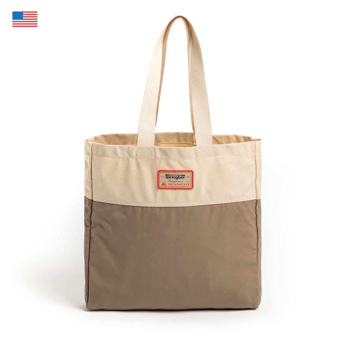 SPRINGBAR® CAMP TOTE CANVAS TOTE BAG– Springbar