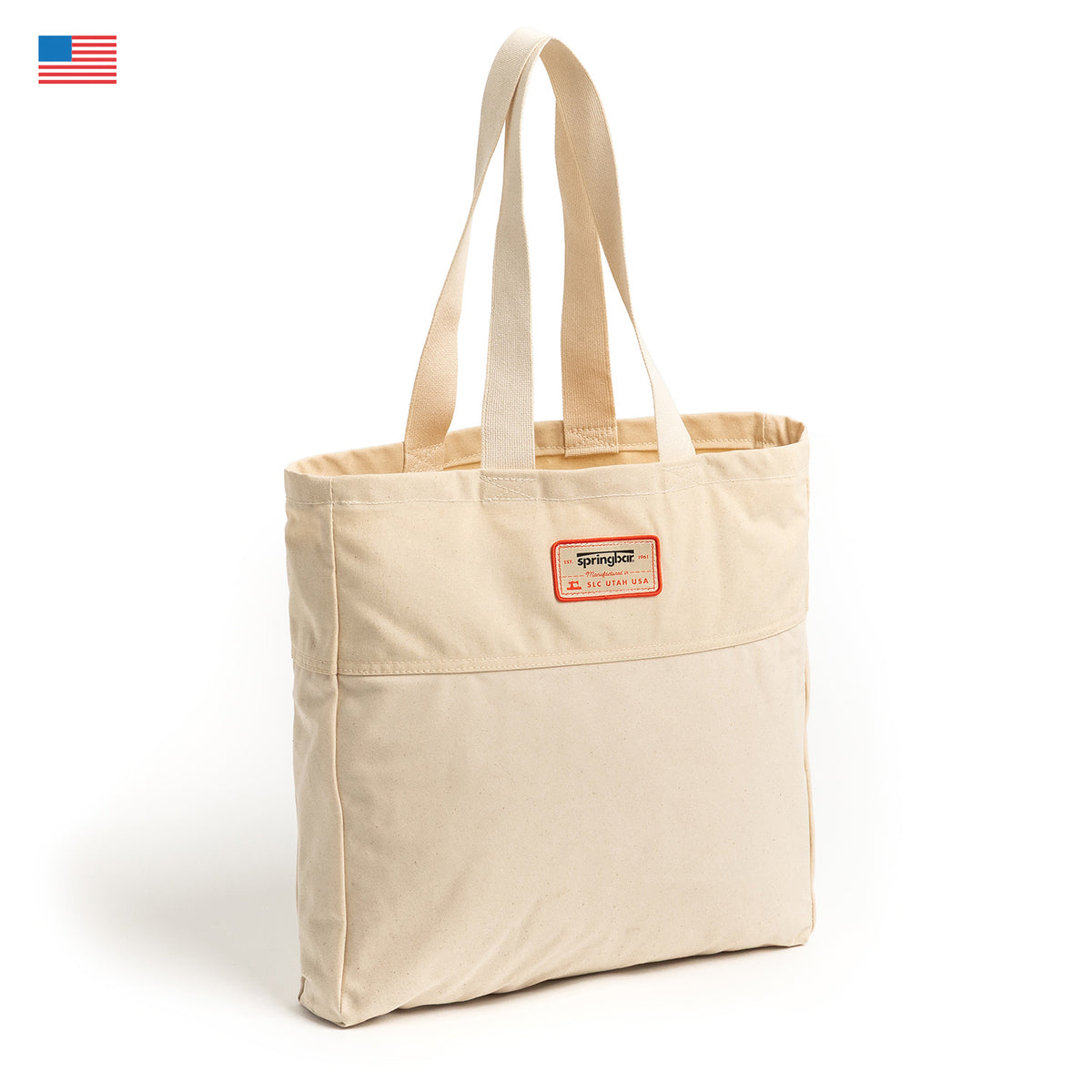 SPRINGBAR® CAMP TOTE CANVAS TOTE BAG– Springbar