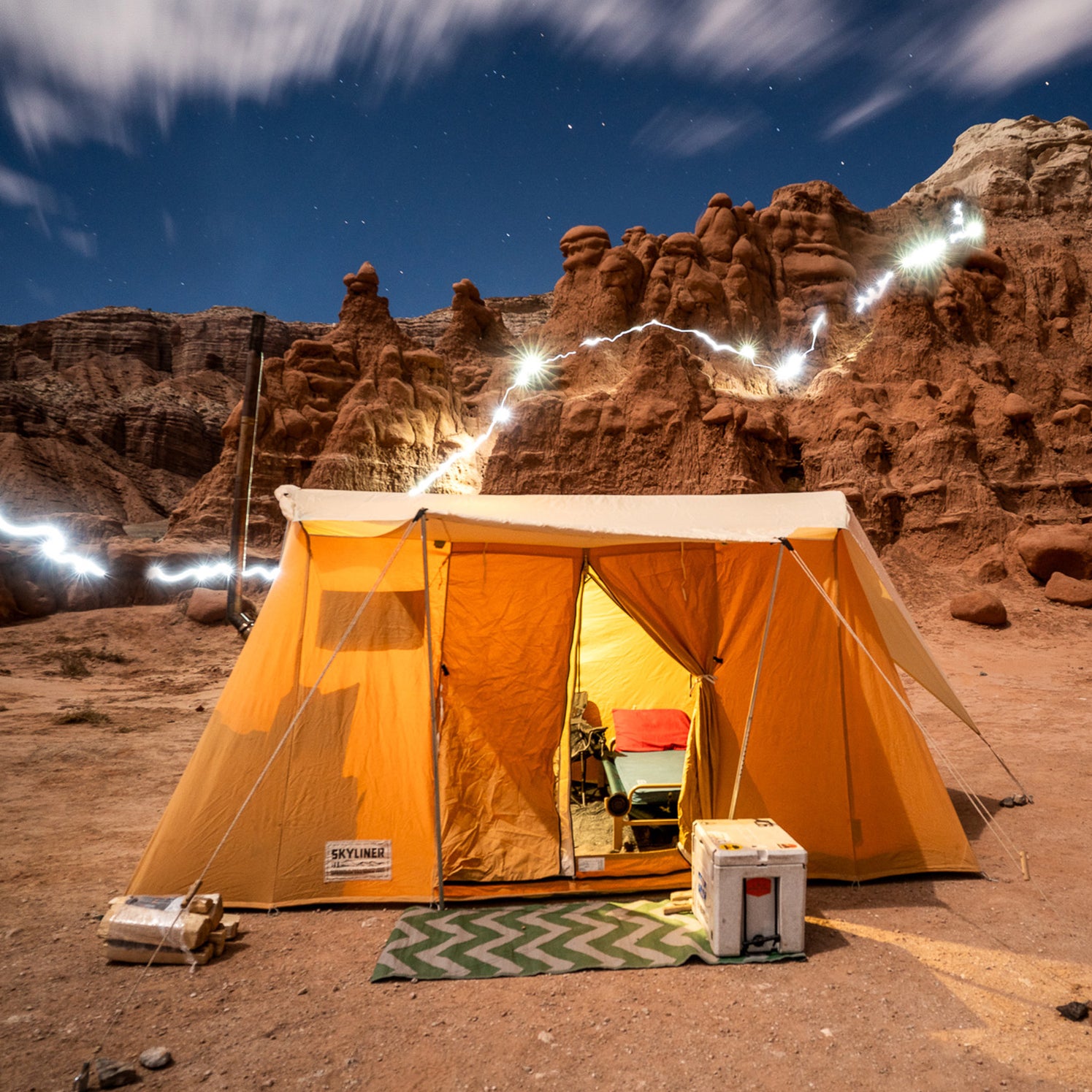 Springbar® Skyliner Canvas Hot Tent