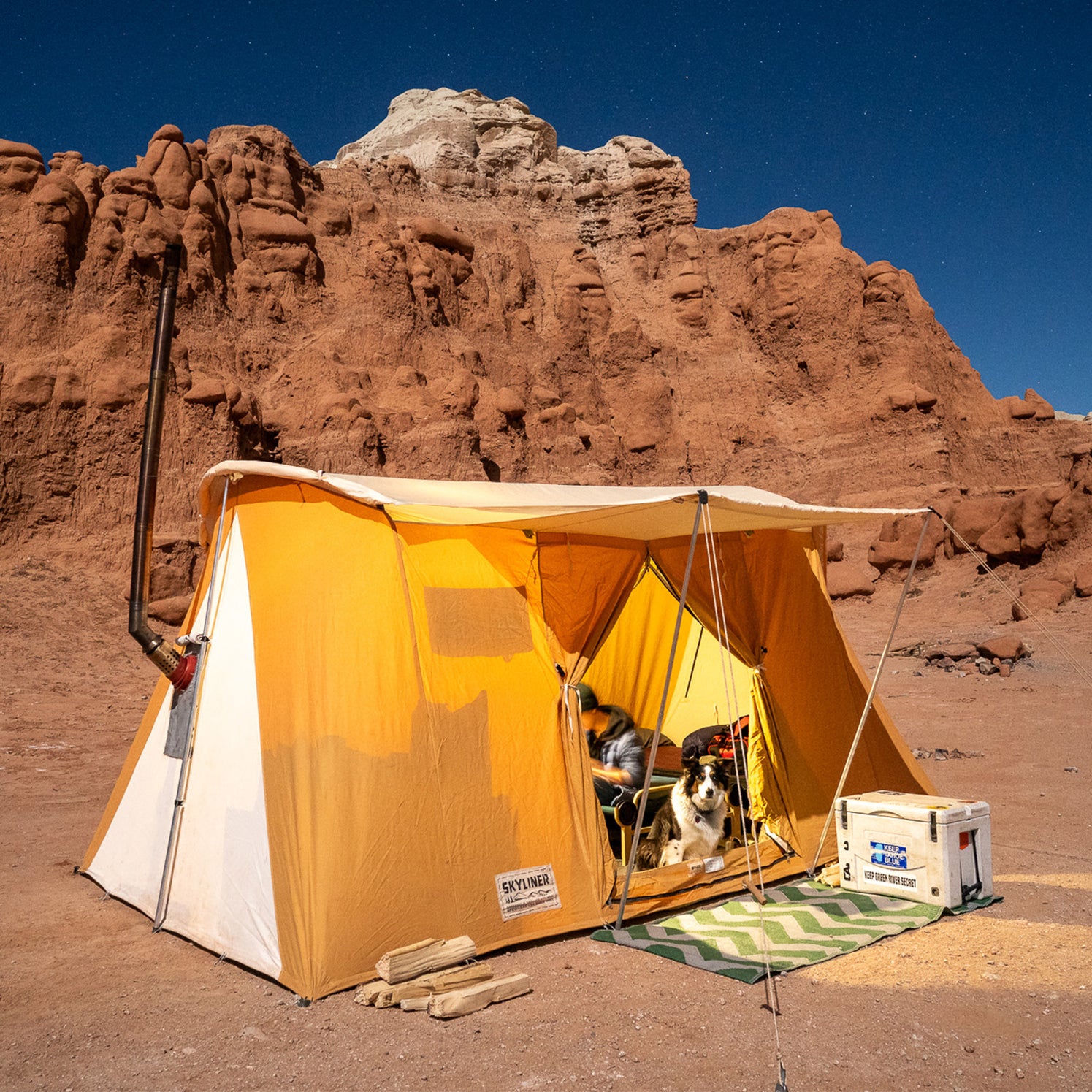 Springbar® Skyliner Canvas Hot Tent