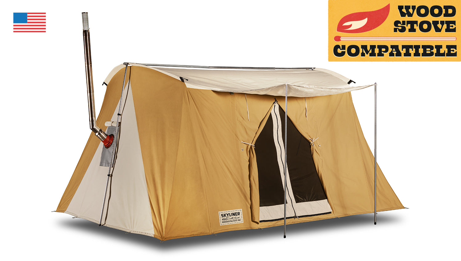 Springbar® Skyliner Canvas Hot Tent