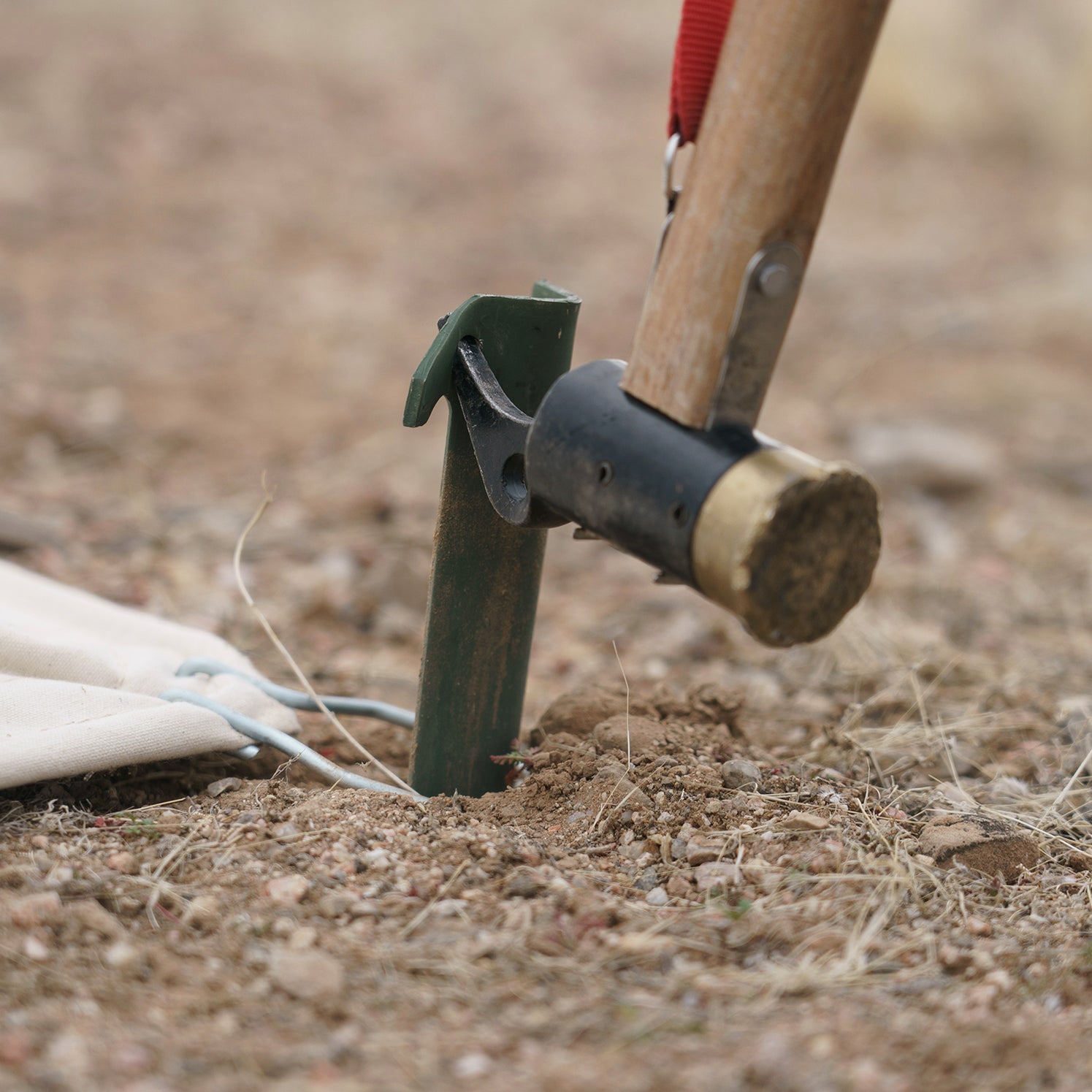 MILITARY ALUMINUM WEDGE STAKE (12 INCH - NEW PRODUCTION)– Springbar