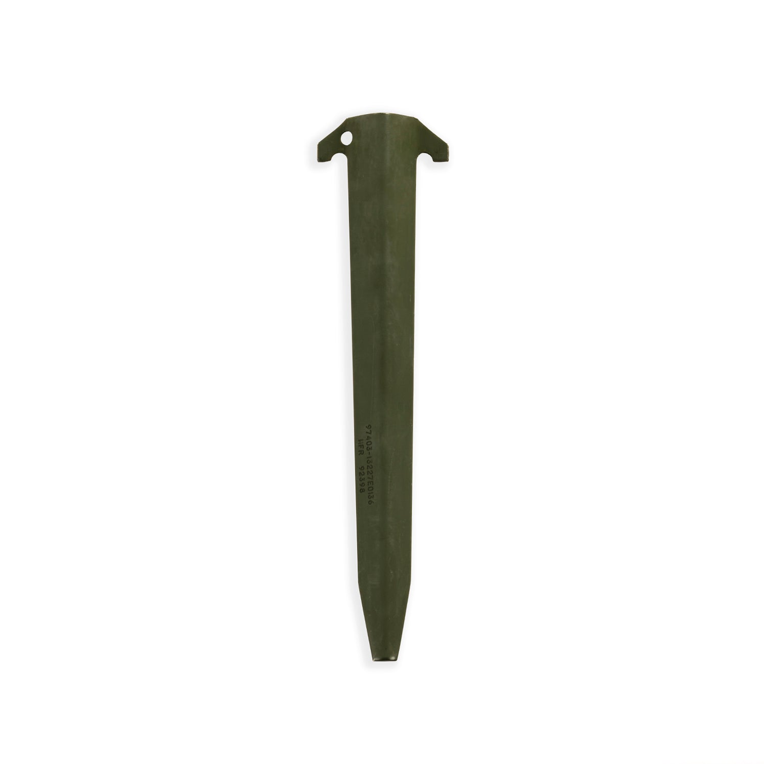 MILITARY ALUMINUM WEDGE STAKE (12 INCH - NEW PRODUCTION)– Springbar