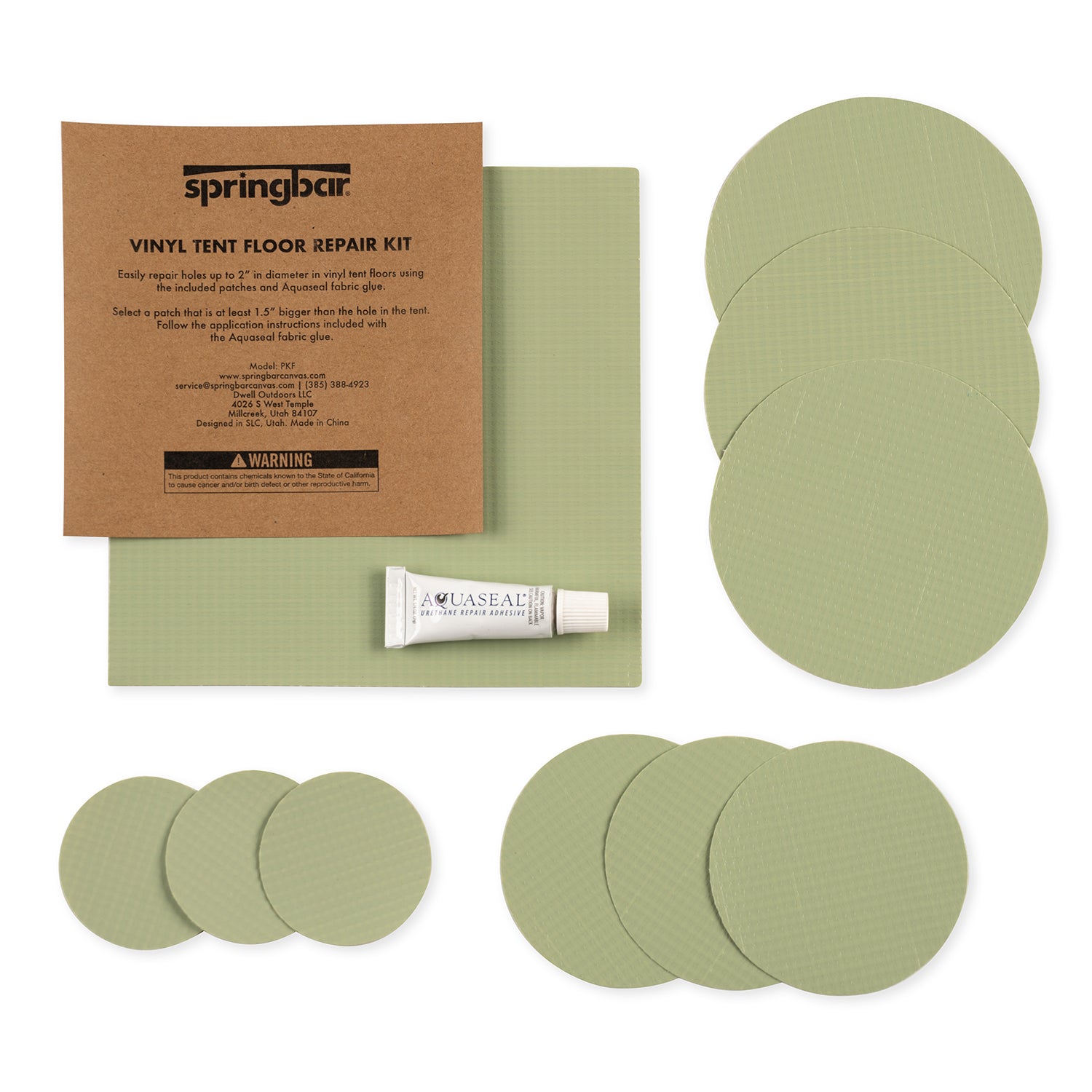 SPRINGBAR PATCH KITS & TENT CARE– Springbar